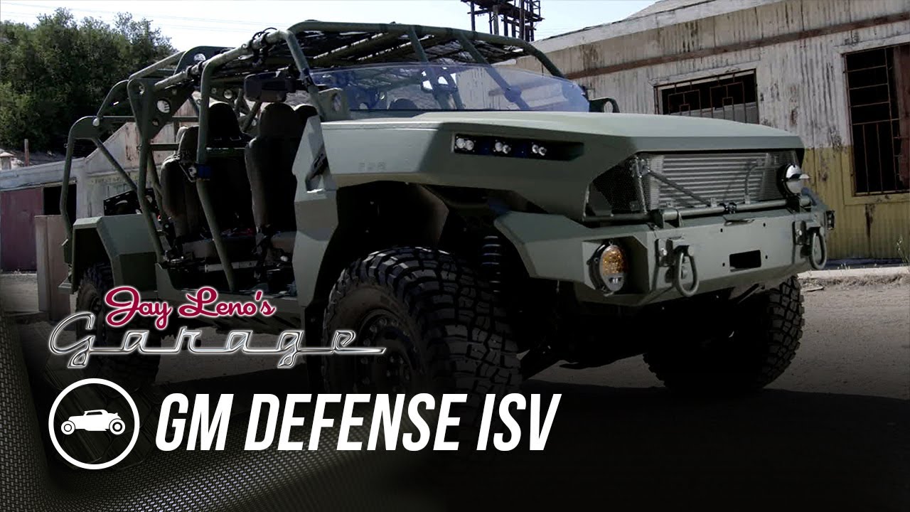 GM Defense Infantry Squad Vehicle | Jay Leno's Garage - YouTube