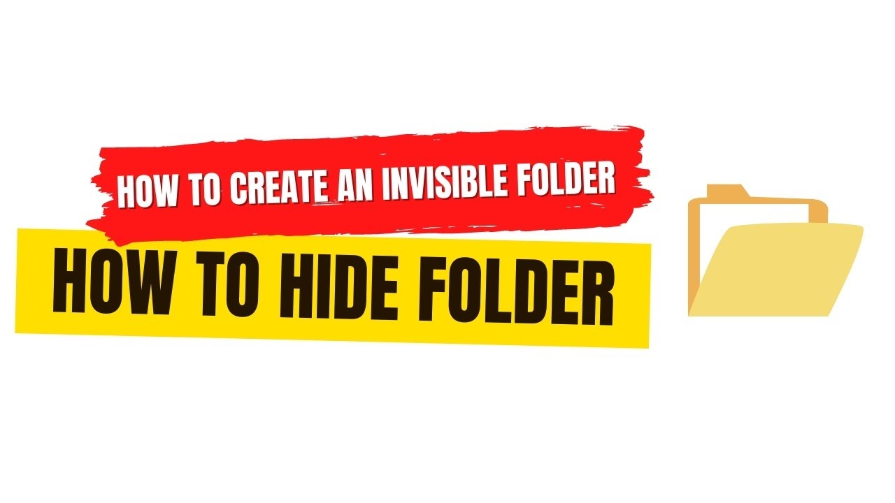 How To Create Invisible Folder Make Hidden Folder Blank Folder how-to-create-invisible-folder-make-hidden-folder-blank-folder