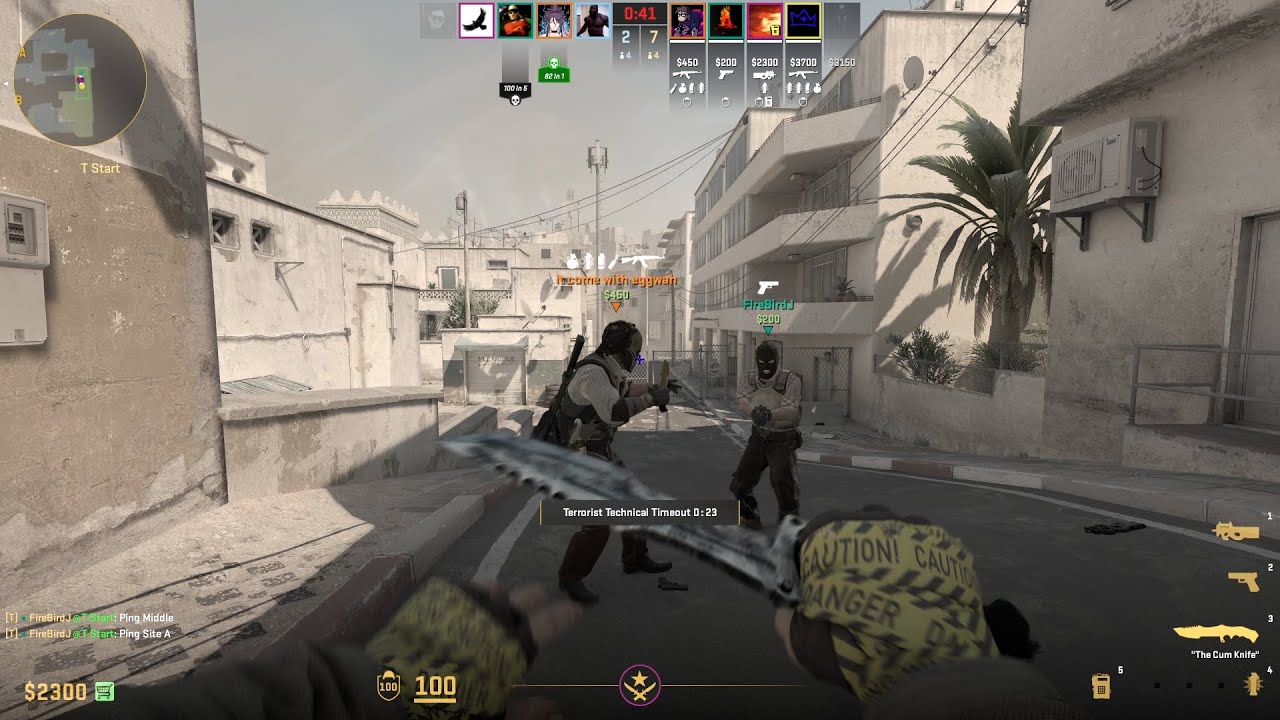 CS2 character roast battle - YouTube