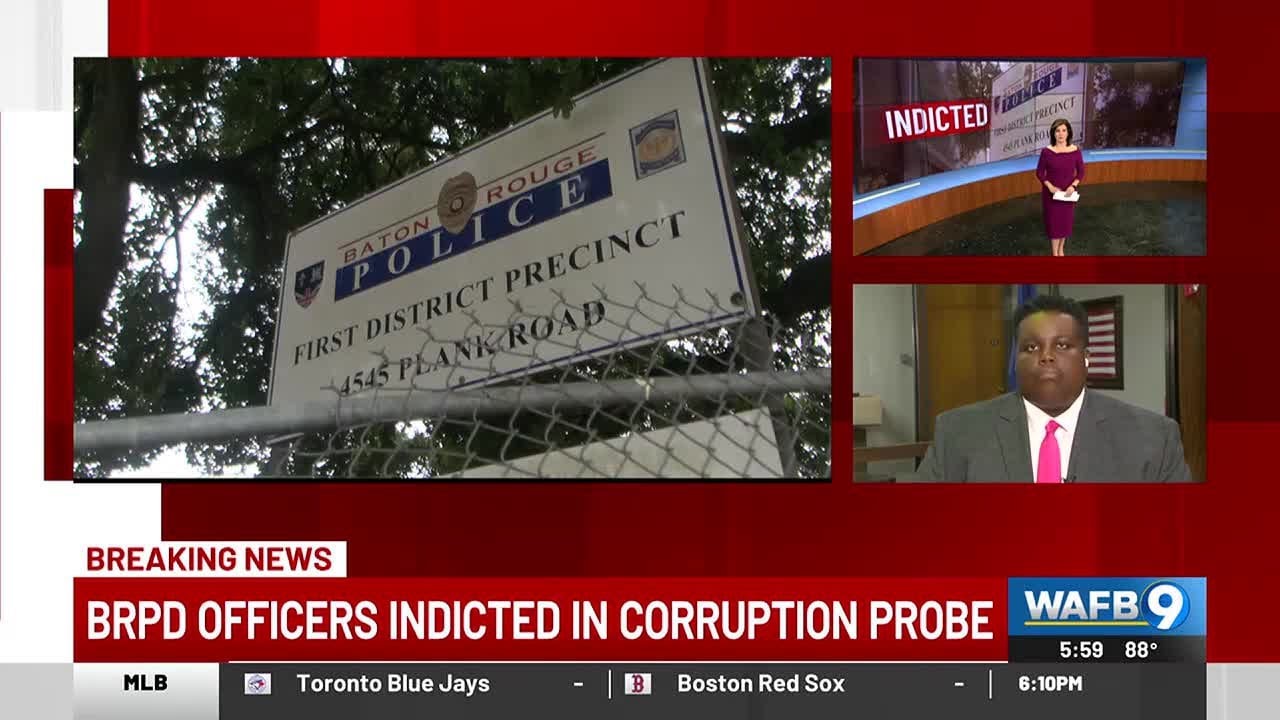 4 BRPD officers indicted, one cleared - YouTube