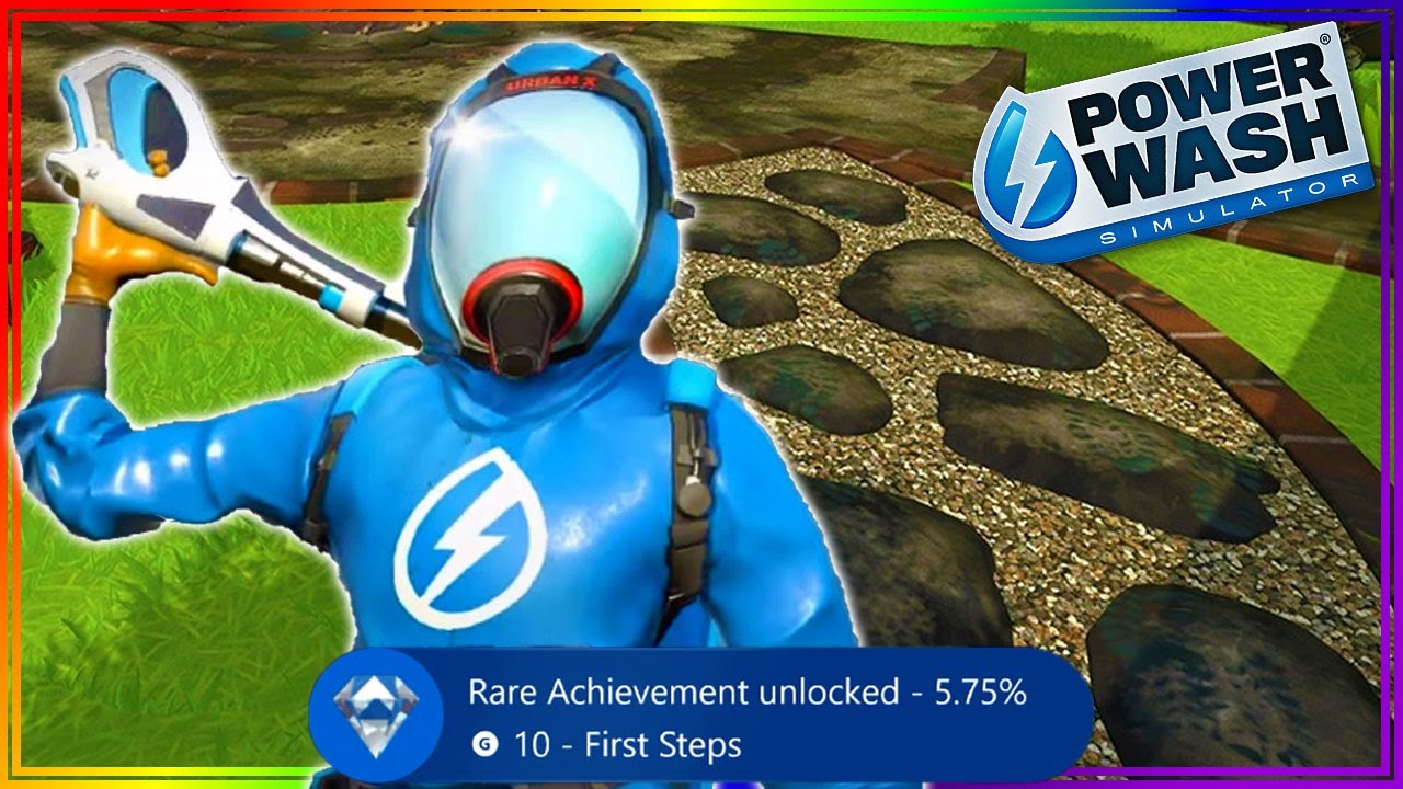 12 Steps To Achievement | PowerWash Simulator - YouTube