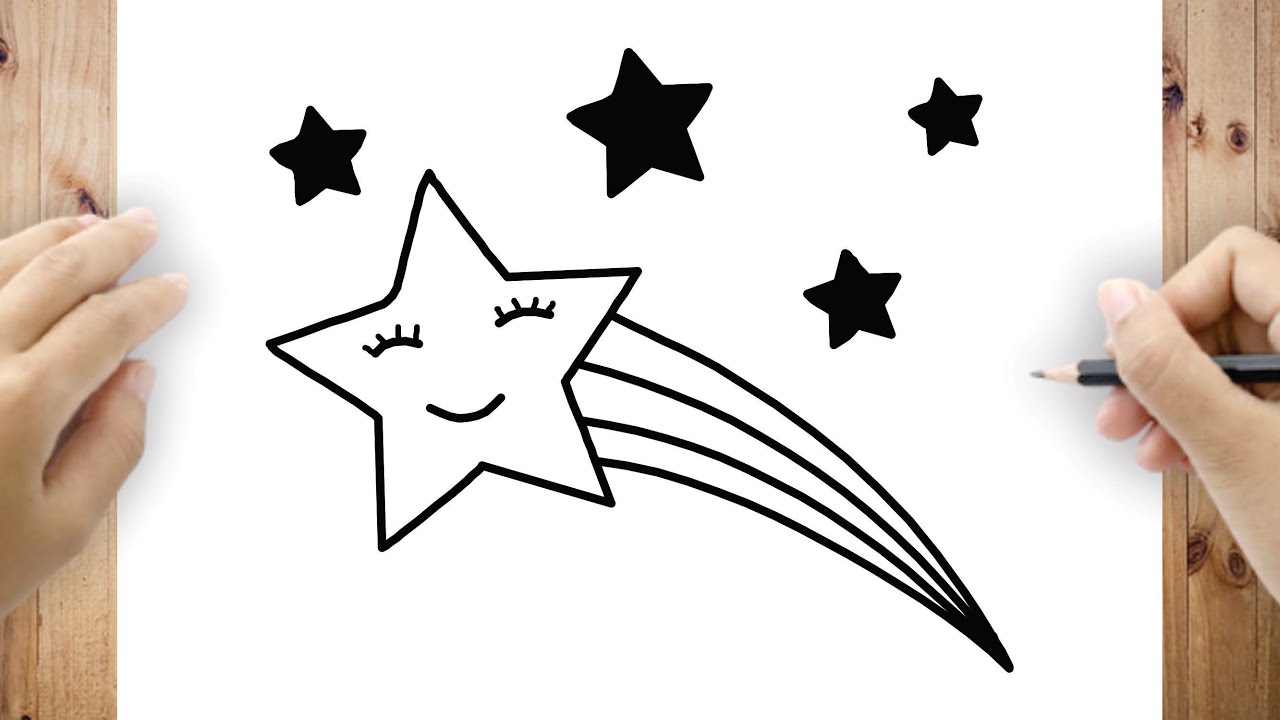 Cum să Desenezi o Stea Simplu și Rapid, Tutorial Pas cu Pas pentru ...