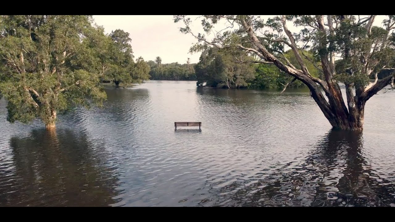 BUSBYS POND FLOODED - Centennial Park Flood February 2020 - YouTube