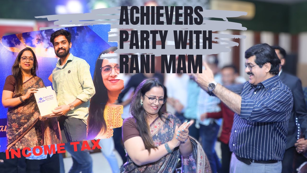 Achievers Meetup with @EnglishWithRaniMam II SSC CGL 21 meetup - YouTube