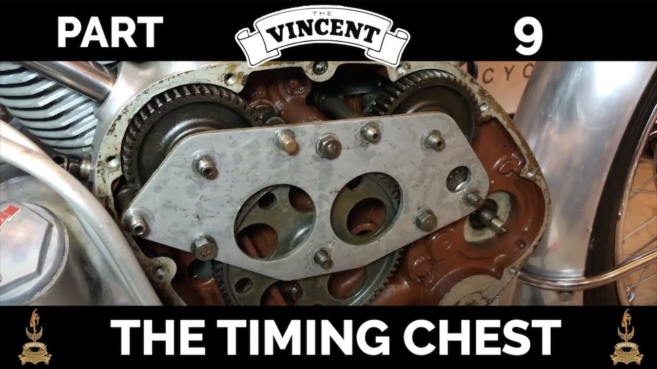 Restoration of 1951 Vincent Rapide - Part 9 - Timing Chest - YouTube