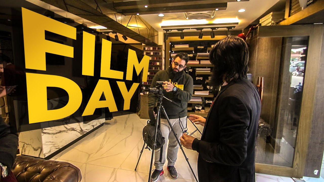 A Filming Day - YouTube