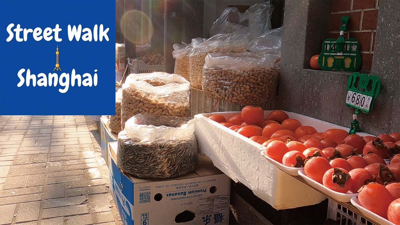 Street Walk Shanghai Daning Road Part 1 상해 다닝루 上海大寜路, 4K - YouTube