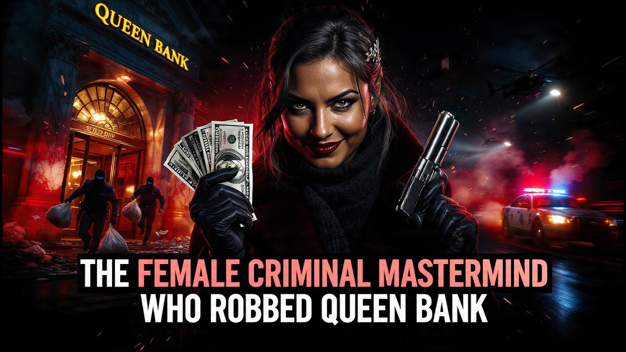 The Female Criminal Mastermind Who Robbed Queen Bank #englishstory # ...