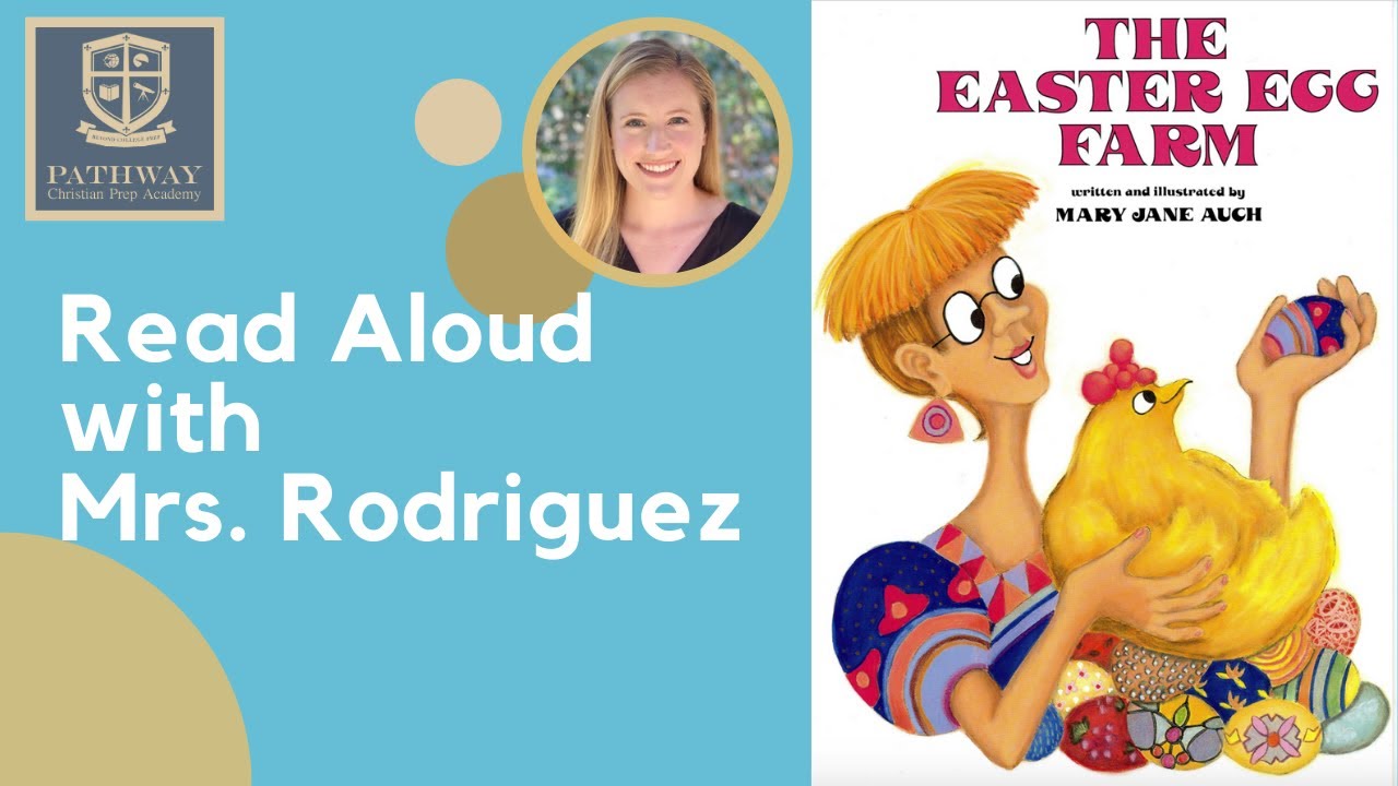 Children's Book Read Aloud: THE EASTER EGG FARM by Mary Jane Auch - YouTube