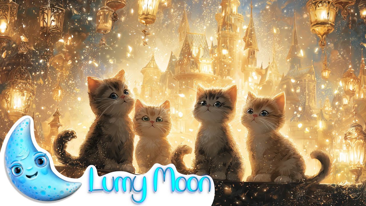 Dreaming Kittens｜Lumy Moon ★ Lullaby - Nursery Rhymes & Kids Songs ...