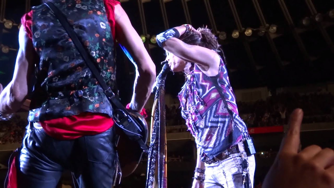 Aerosmith 'Come Together' at Oracle Arena in Oakland on 8/4/12 - YouTube