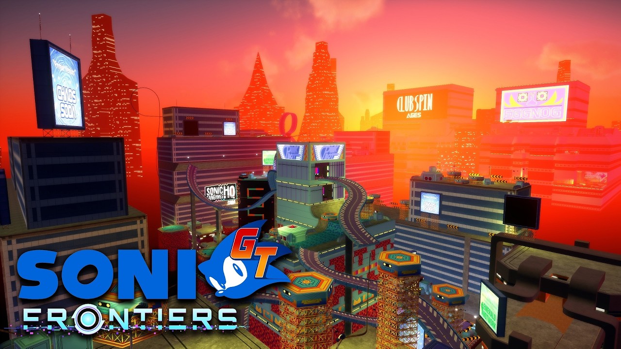 Sonic Frontiers - Sunset Boulevard from Sonic GT - YouTube