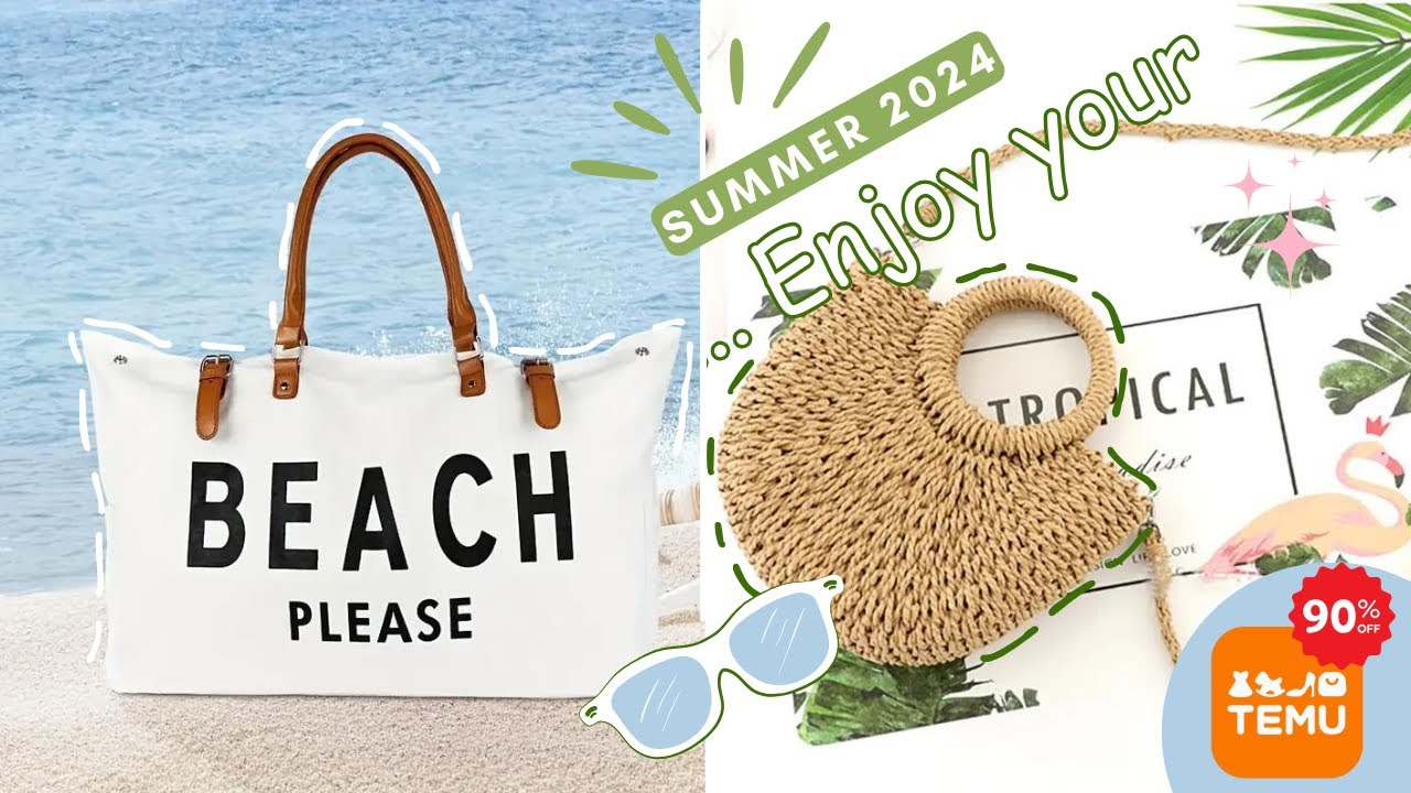 5 Must-Have Summer Bags on Temu 2024 - YouTube