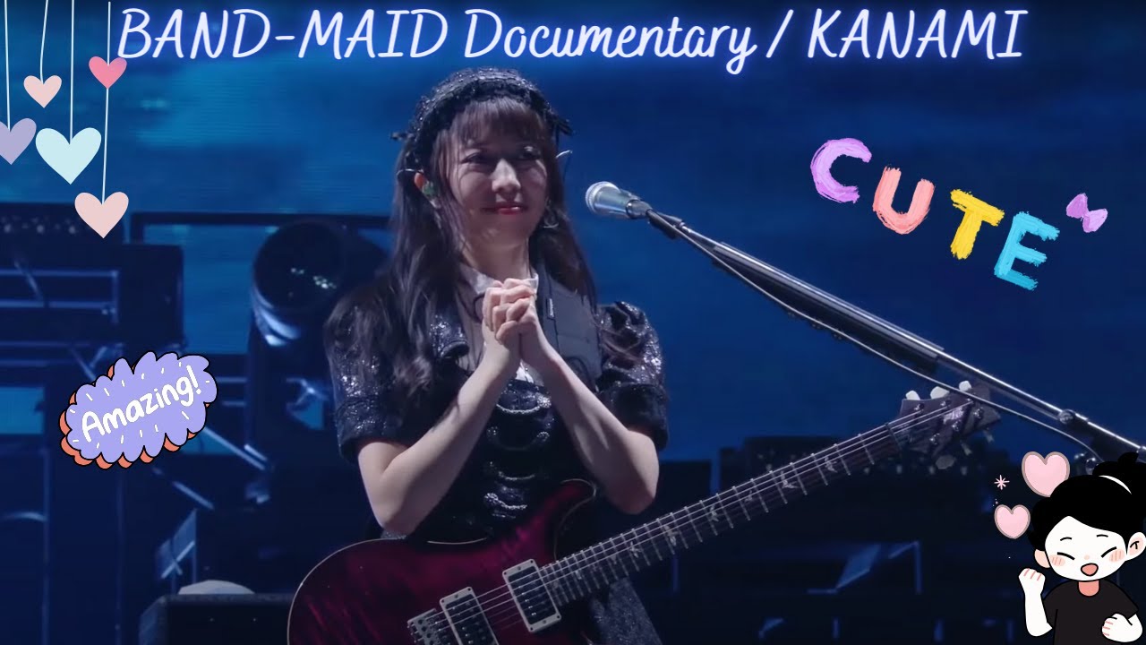 BAND-MAID Documentary / KANAMI 🎸Reaction🎸 - YouTube