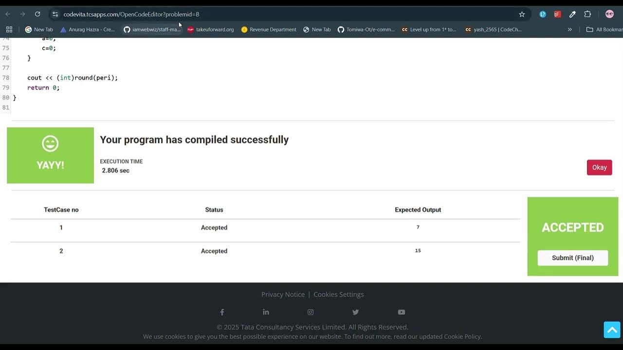 Tcs Codevita Round 2 Fruit Bowl - YouTube