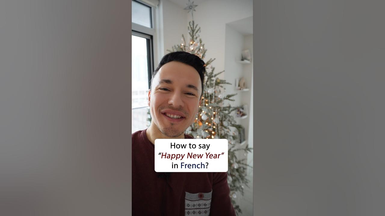 How to Say "Happy New Year" in French | Bonne Année & Je Te Souhaite ...