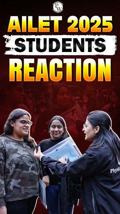 AILET 2025 Exam Analysis: Student Reactions And Insights - YouTube