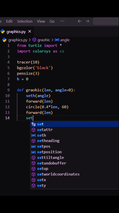 Amazing Flower Design Using Python Turtle 🐢 Python Graphics Coding