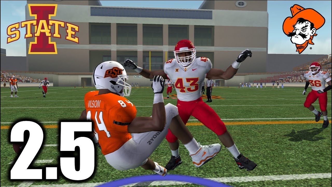 #18 Iowa State at #22 Oklahoma State | NCAA Football 06 Iowa State ...