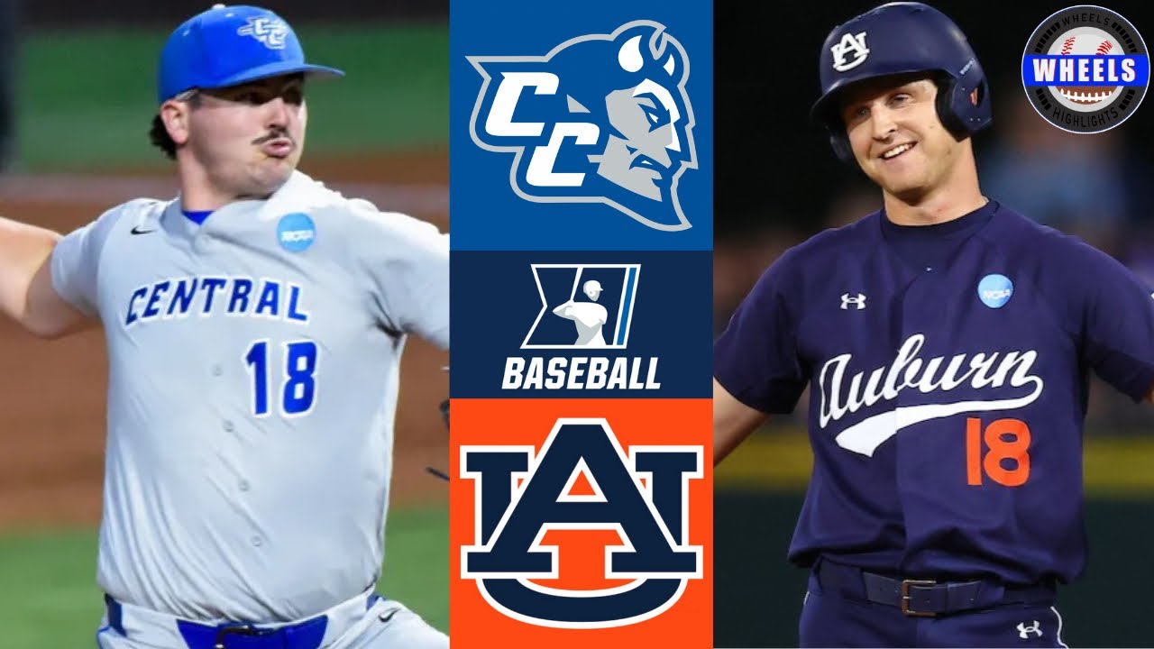 Central Connecticut State vs #4 Auburn | Regionals Opening Round | 2025 ...