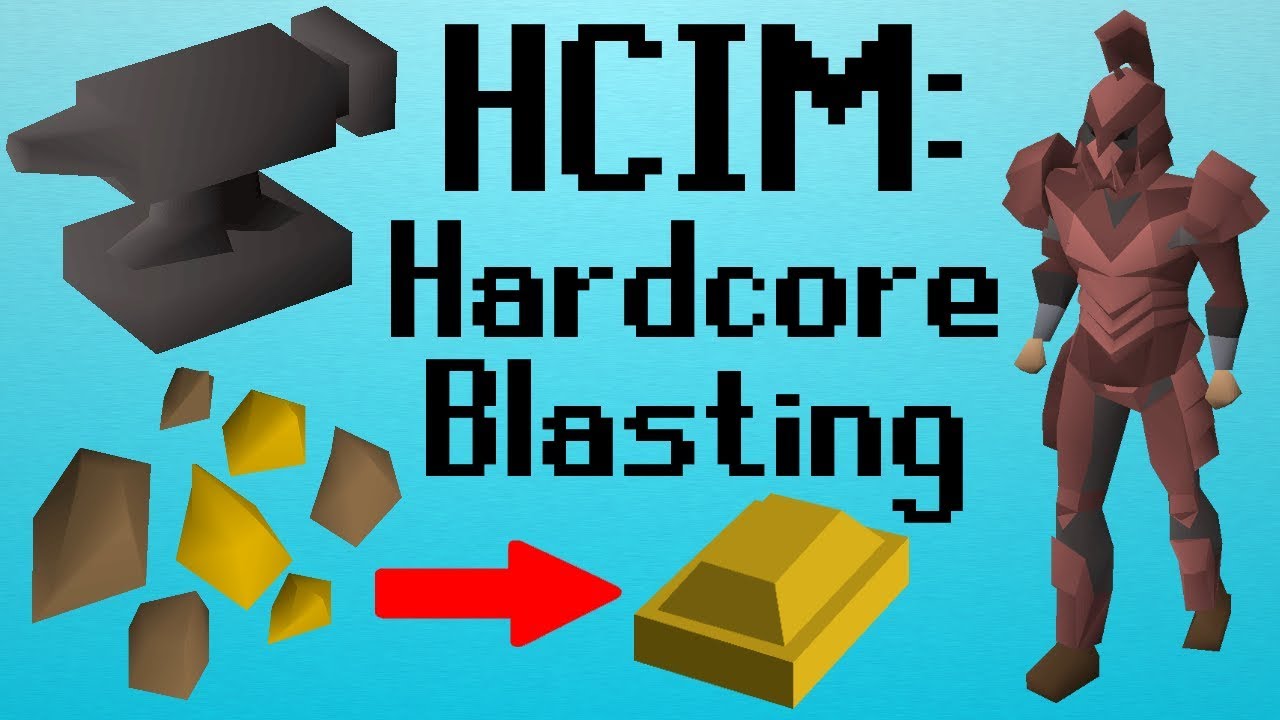 [OSRS] HCIM 100: Hardcore Blasting (1822/2277) - YouTube