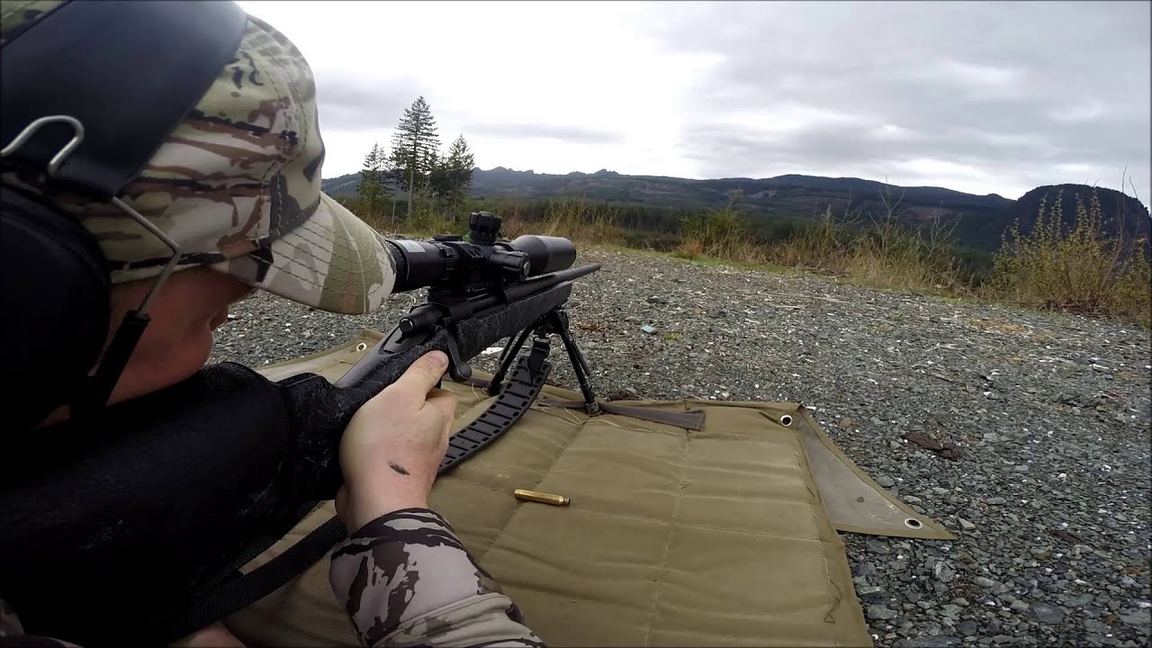 remington 700 LR recoil - YouTube