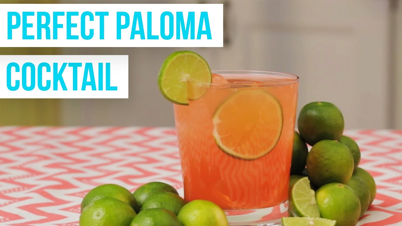 How To Make a Perfect Paloma Cocktail - YouTube