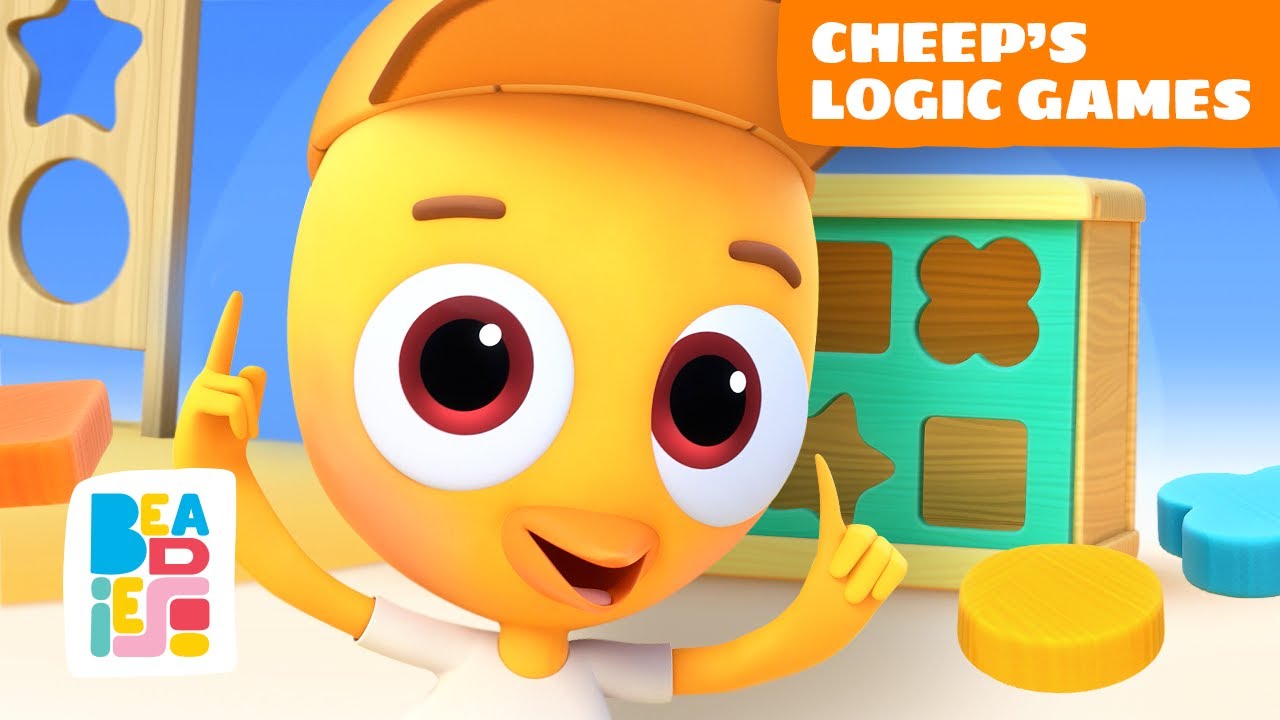 Cheep's logic games: build skills for school | Beadies kids cartoons ...