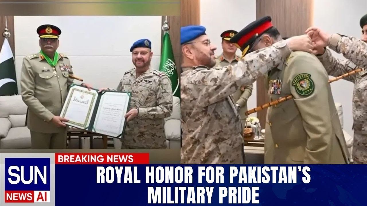Pakistan’s Military Pride Honored Abroad — General Sahir Strengthens ...