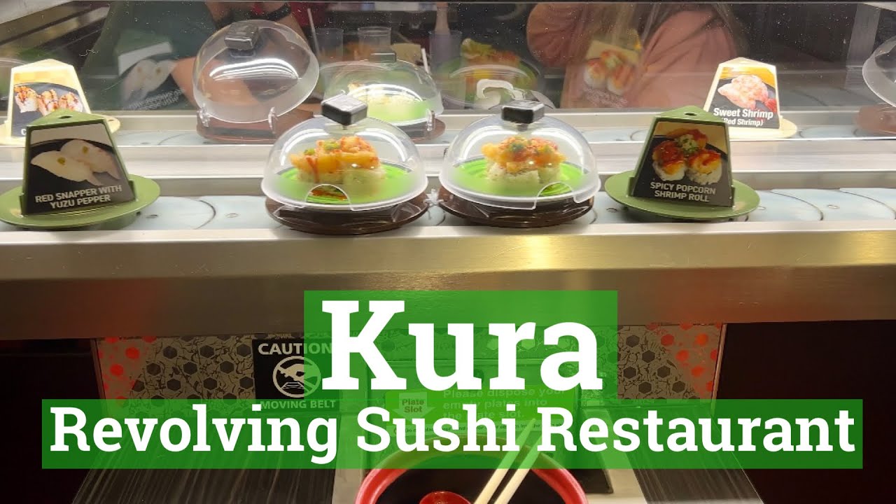 Kura Sushi - Kura Revolving Sushi Bar - Washington DC Restaurants - YouTube