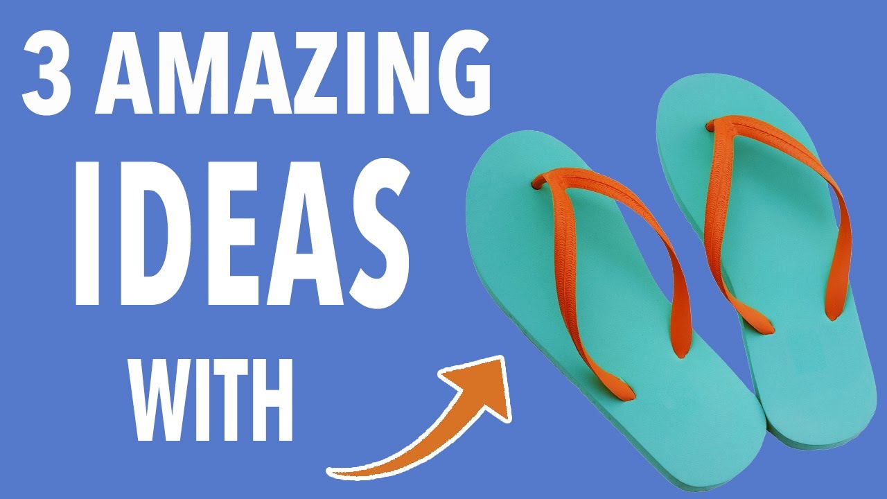 DIY - Slipper Decoration - 3 Amazing Ideas - YouTube