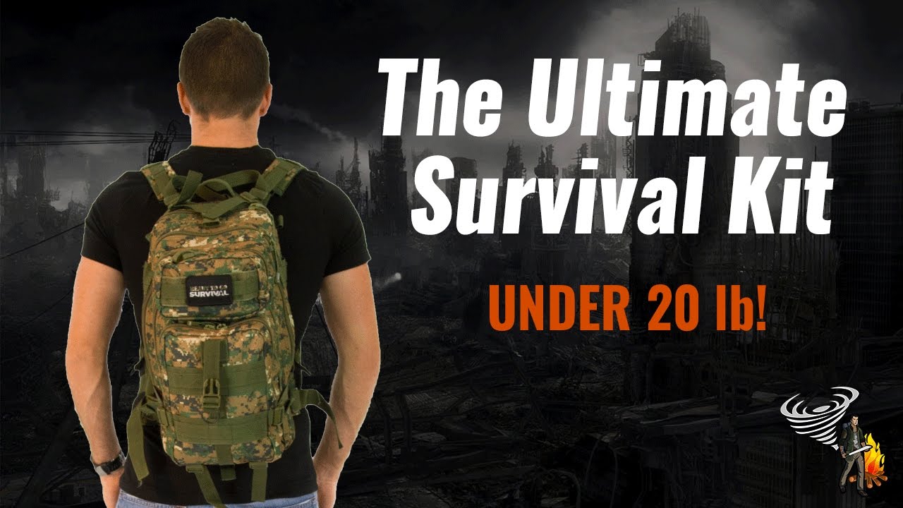 Tactical Traveler Survival Kit - Bug Out Bag for Urban Environments ...