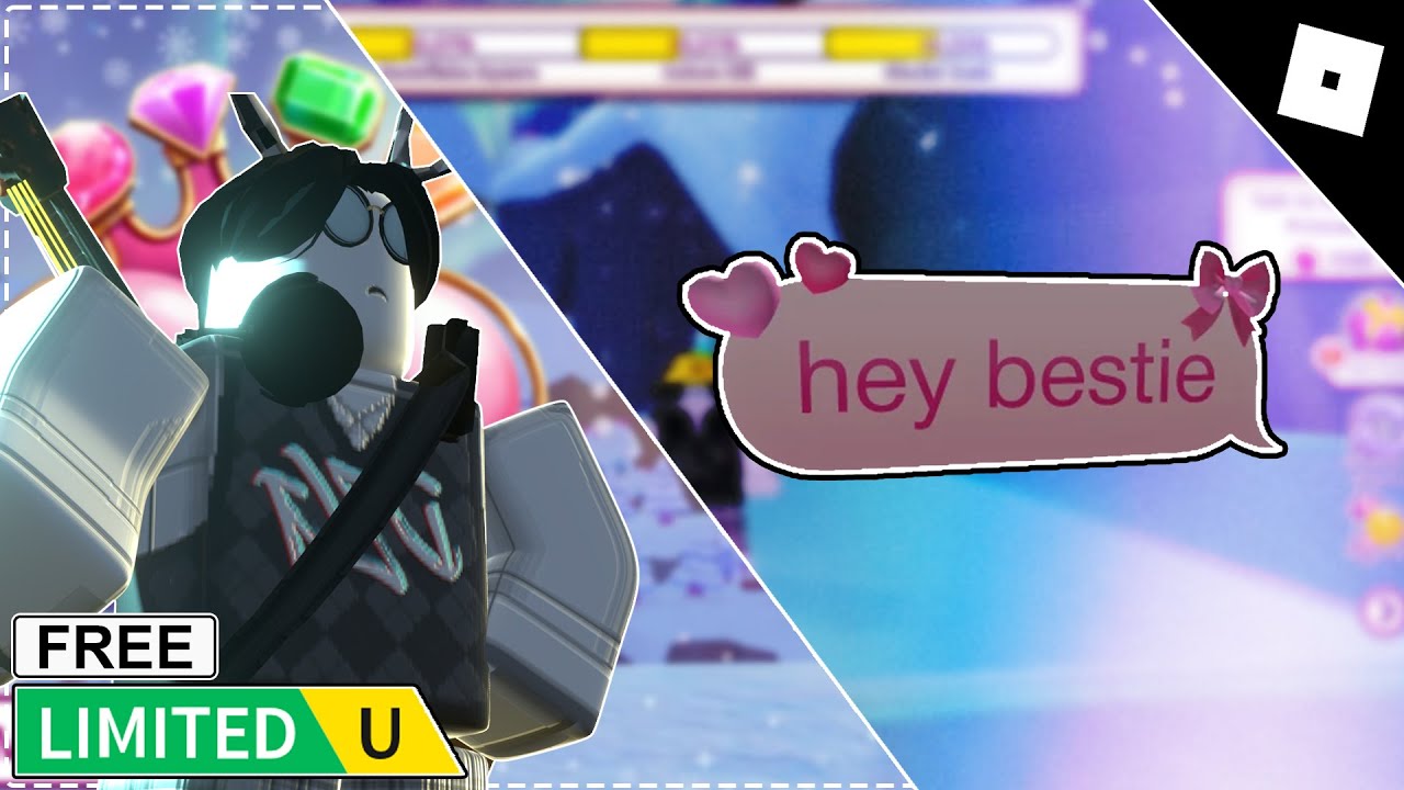 [FREE UGC LIMITED] Hướng dẫn cách lấy "hey bestie" Text Bubble trong ...