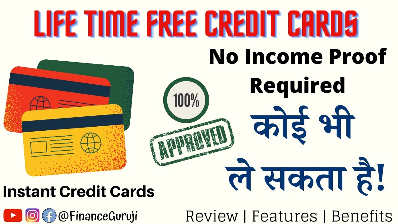 5 Life Time Free Credit Cards Against Fixed Deposit | Low FD Cards ...