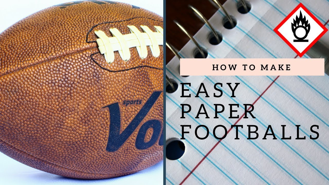 How To Make Paper Footballs YouTube how-to-make-paper-footballs-youtube