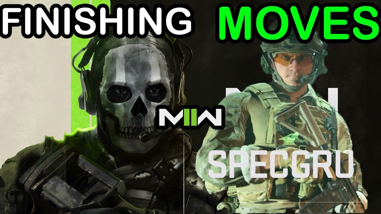 Modern Warfare II BETA Operator "SPECGRU I" Finishing Move! PS5 HD ...