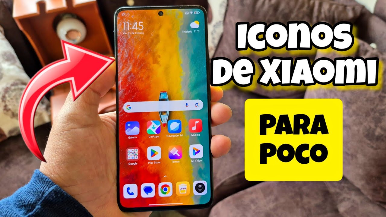 Como tener iconos cuadrados de Xiaomi y Redmi en un POCO/ Tema de ...