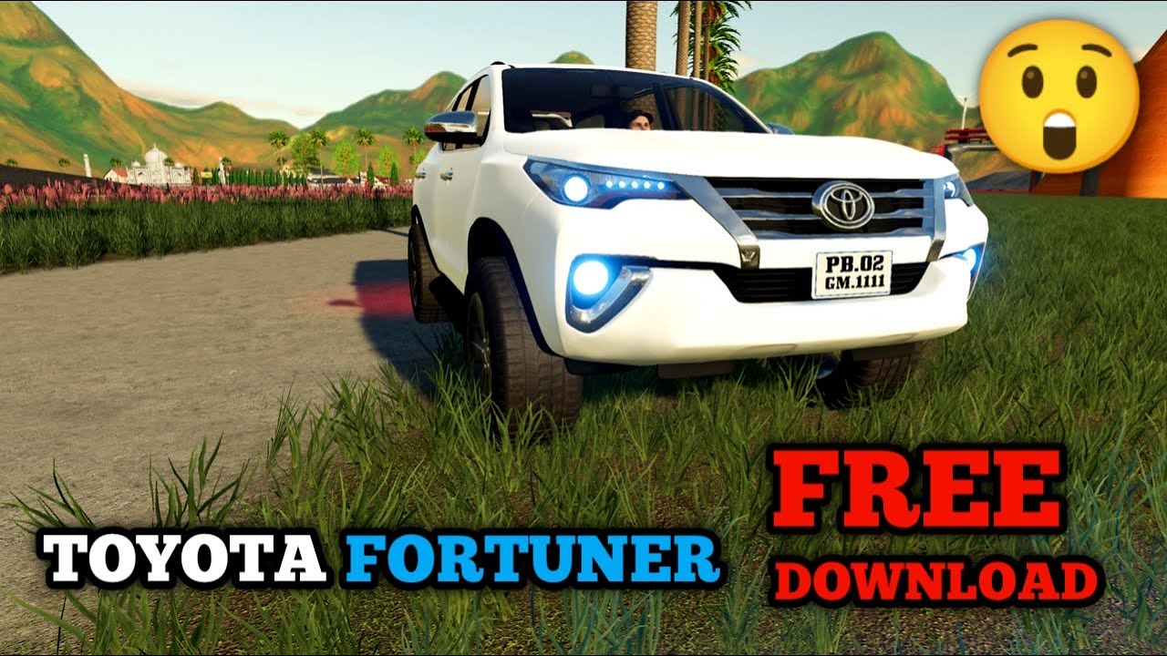 FS19 Toyota Fortuner Free Mod Download - YouTube