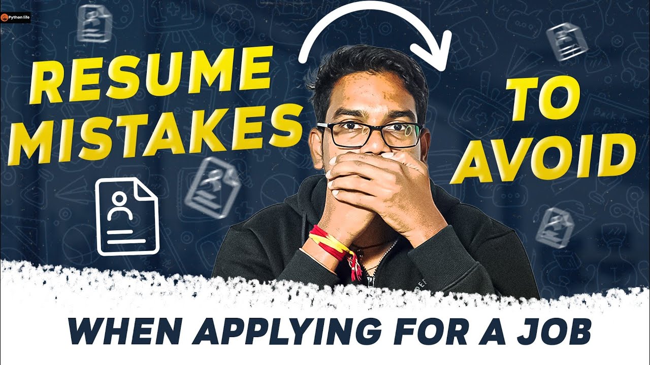 Resume Mistakes To Avoid When Applying For A Job - YouTube