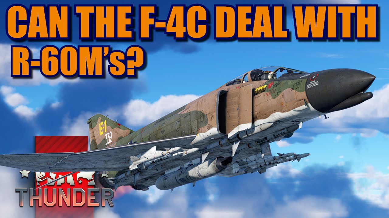 War Thunder F 4c Phantom Ii The 10 0 F4 That Faces R60ms Youtube