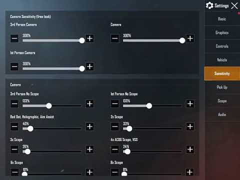 how to set sensitivity in pubg - YouTube