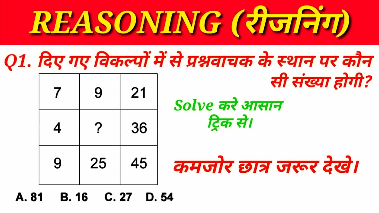 reasoning tricks | reasoning questions | reasoning gk | reasoning gk in ...