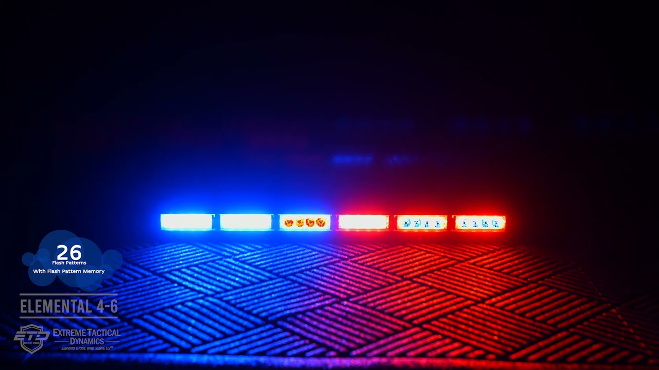 Stealth Commander 9 Linear Led Visor Light Bar | Shelly Lighting