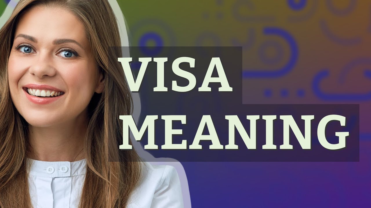 Visa | meaning of Visa - YouTube