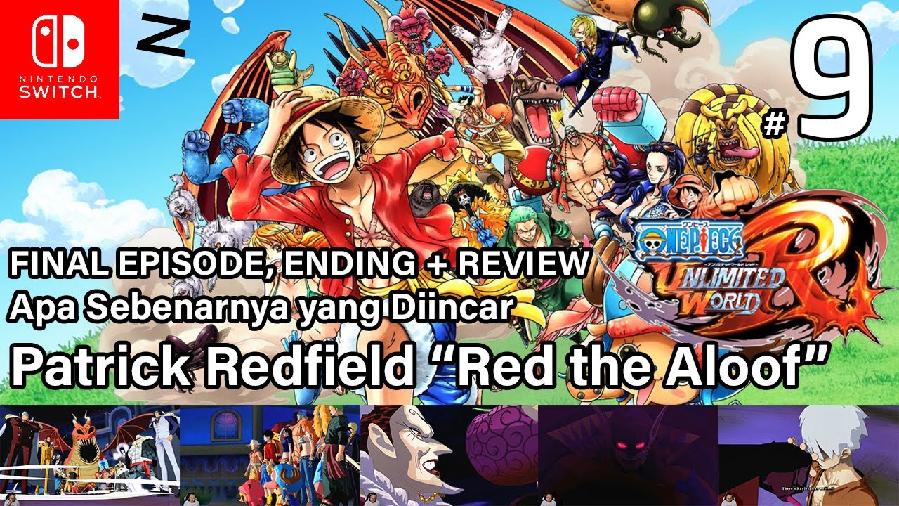 Patrick Redfield Red the Aloof - One Piece Unlimited World Red ...