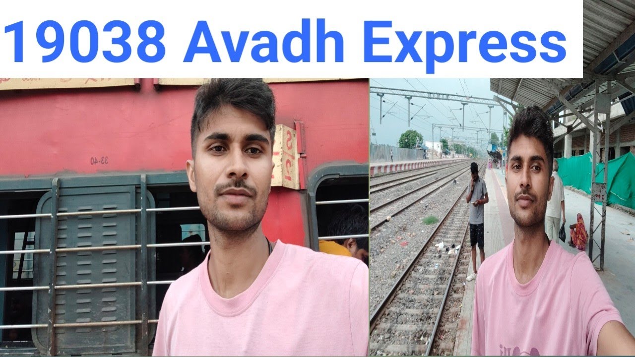 Sagauli To Gorkhpur Railway station Vlog || 19038 Avadh Express Full Journey || Mannu Vlog - YouTube