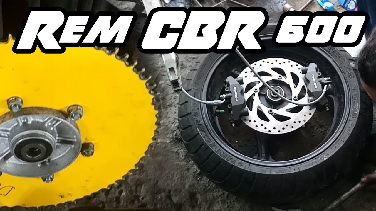 Setup Rem CBR 600 F4i Untuk Stuntride - YouTube