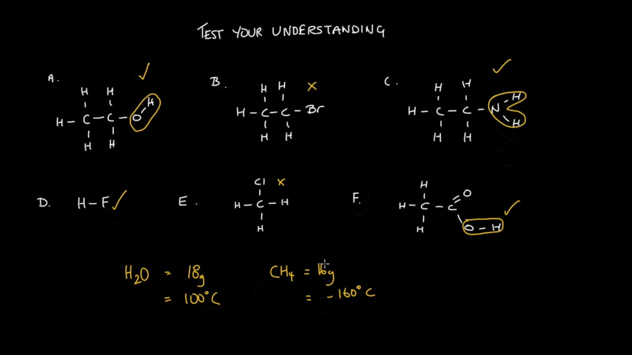 Intra vs. Intermolecular Bonding - YouTube