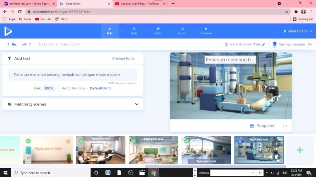 Tutorial Membuat Video Animasi Pembelajaran Di Renderforest - YouTube
