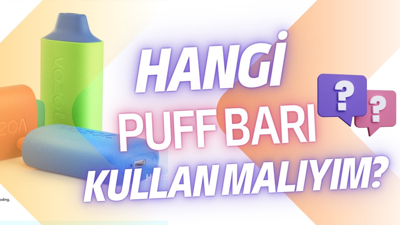 PUFF BAR HAKKINDA BİLMENİZ GEREKEN BAZI NOKTALAR. KULLAN AT (DİSPOSİBLE ...